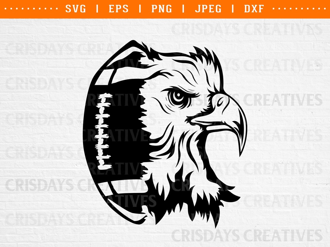 Football Eagles Svg Football Eagle Football Svg Eagles Svg - Etsy