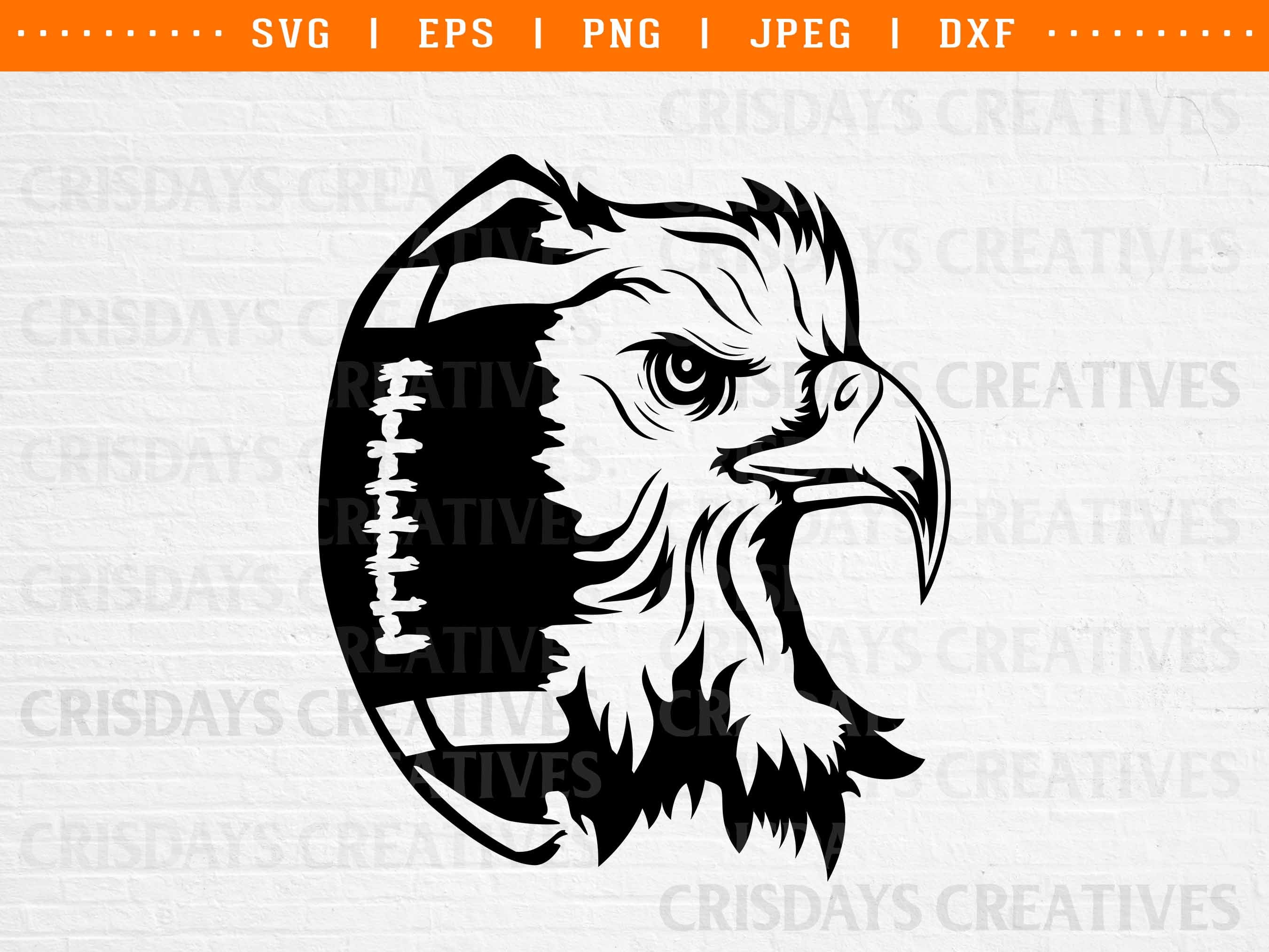 Football Eagles Svg Football Eagle Football Svg Eagles Svg - Etsy