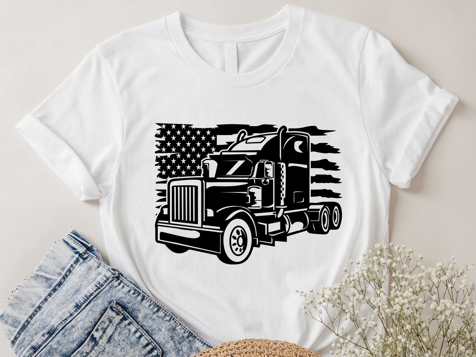 US Truck Svg Big Truck Svg trucker Svg Truck Driver Gifts - Etsy