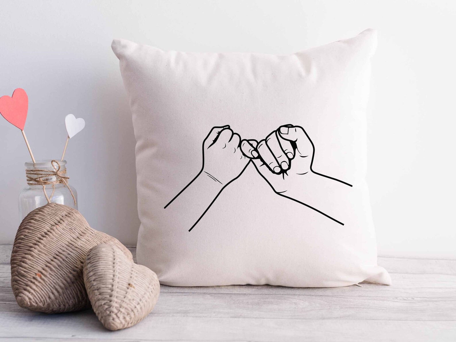 Pinky Swear Svg Mom and Daughter Hand Sign Svg Mom and - Etsy