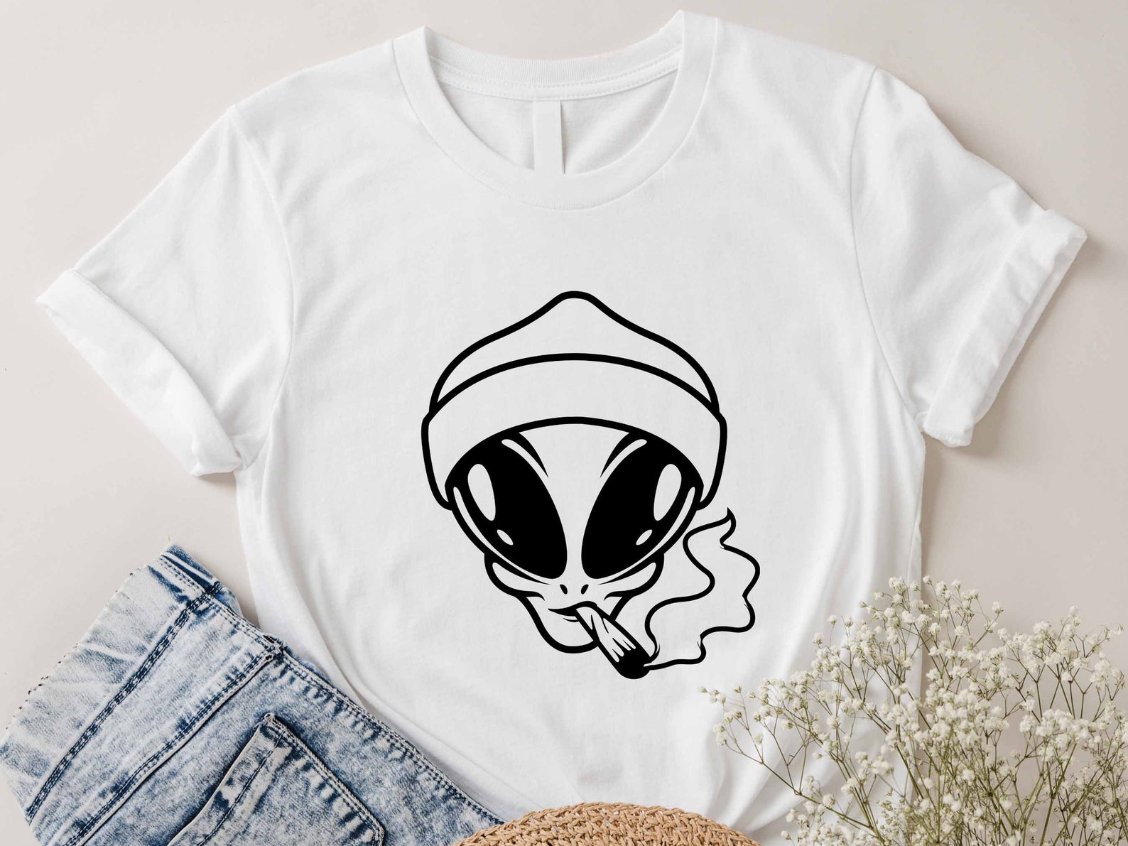 Alien Smoking Svg Cannabis Svg Alien Svg Alien Weed Weed - Etsy
