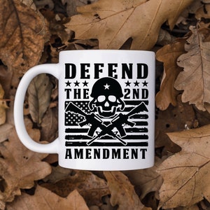 Defend the Second Amendment Svg 2nd Amendment Svg US Skull | Etsy