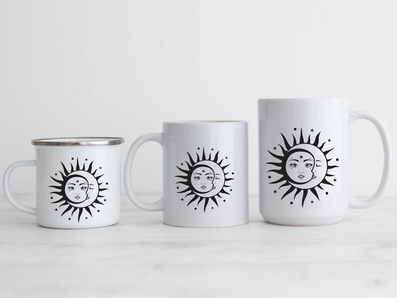 Sun and Moon Svg Sun Moon Svg Zen Svg Sun Svg Moon Svg - Etsy