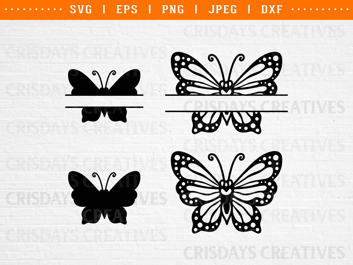 Butterfly SVG Butterfly Bundle Svg Butterfly Stencil Png - Etsy