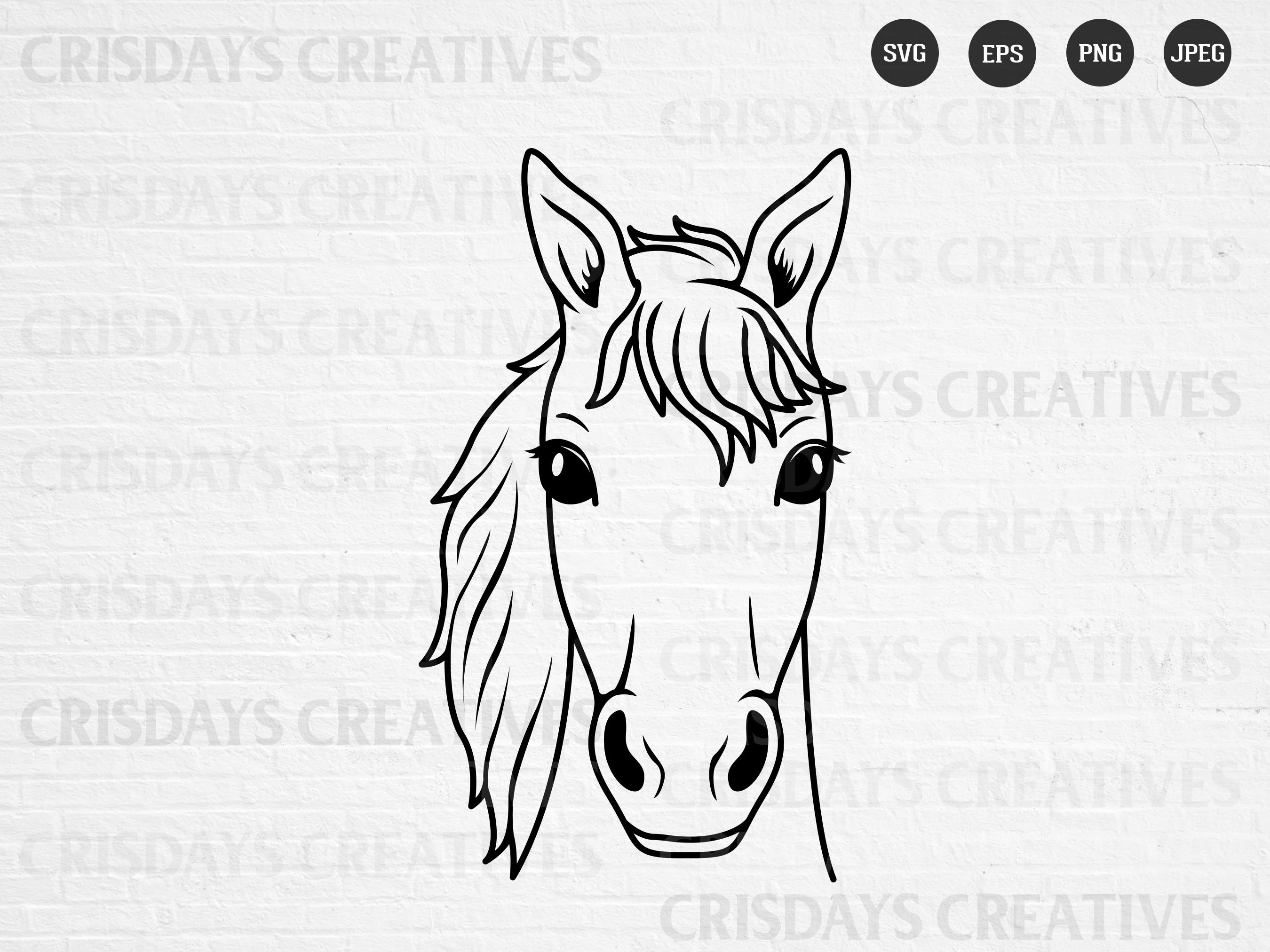 Cute Horse Svg Horse Svg Horse Face Svg Wild Horse Svg - Etsy Canada