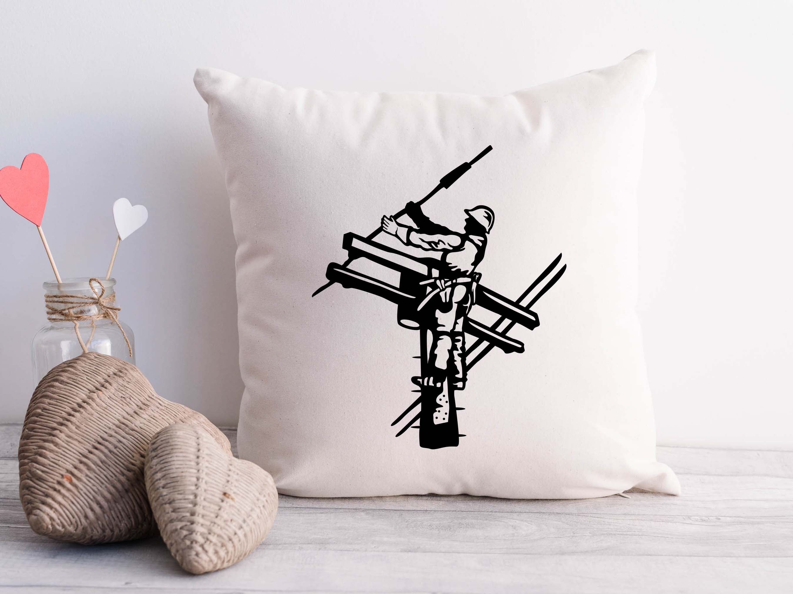 Line Man Svg Power Line Man Svg Electrician Svg Line Worker - Etsy