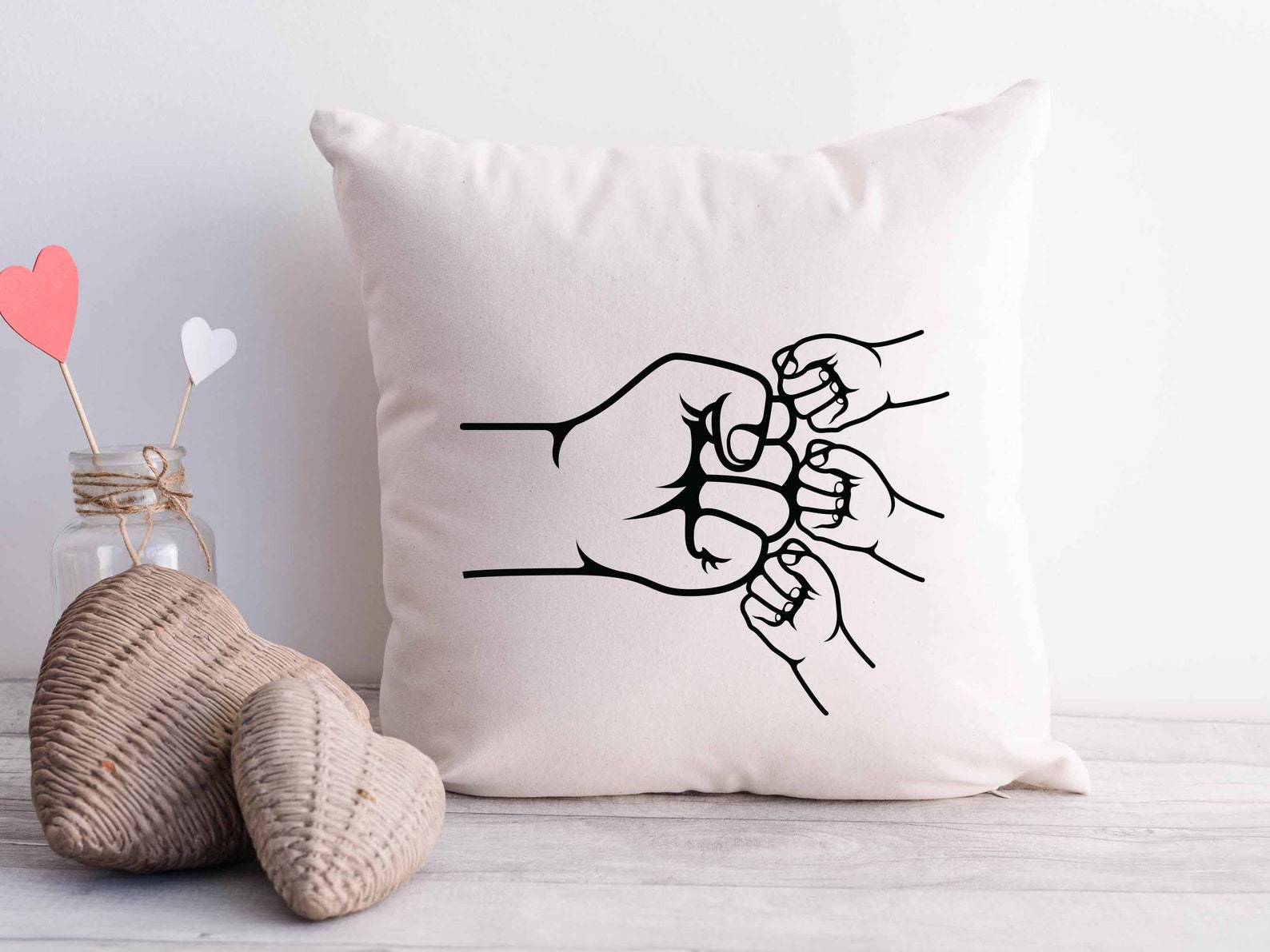 Father and Kids Svg Dad and Kids Svg New Dad Svg Fist Bump - Etsy