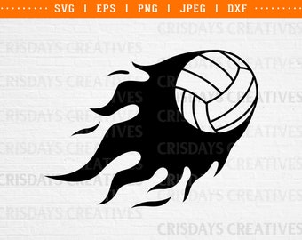 Flying Volleyball Clipart