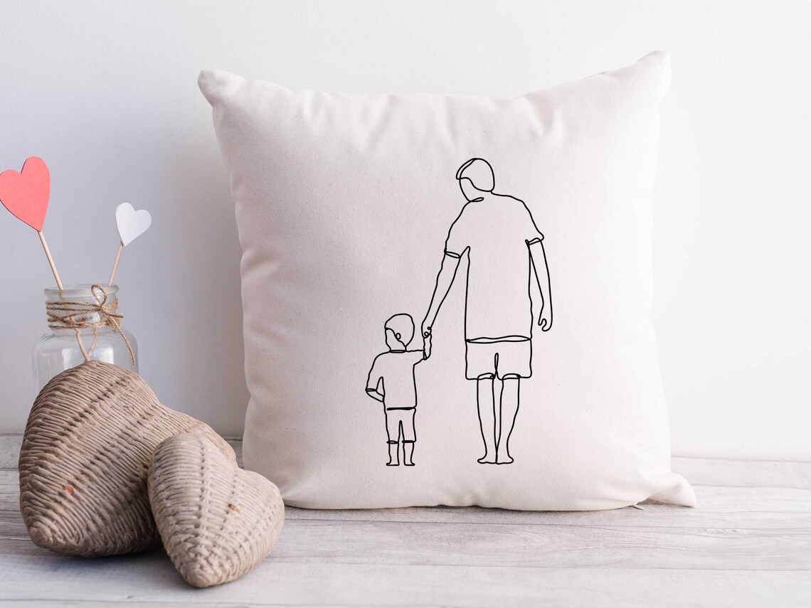 Father and Son SVG| Dad and Son SVG| Dad Holding Son Svg| Father and ...