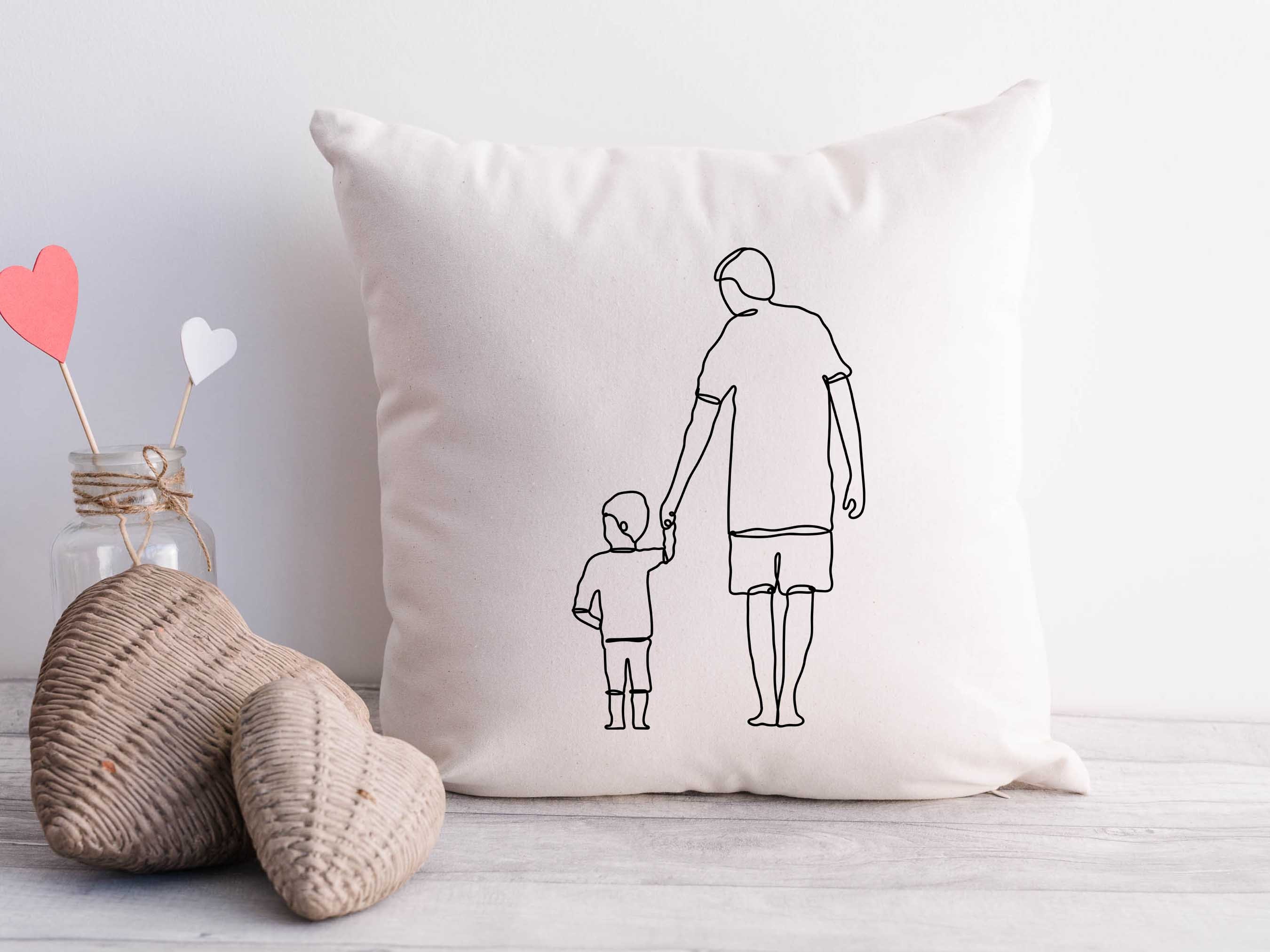 Father and Son SVG Dad and Son SVG Dad Holding Son Svg - Etsy