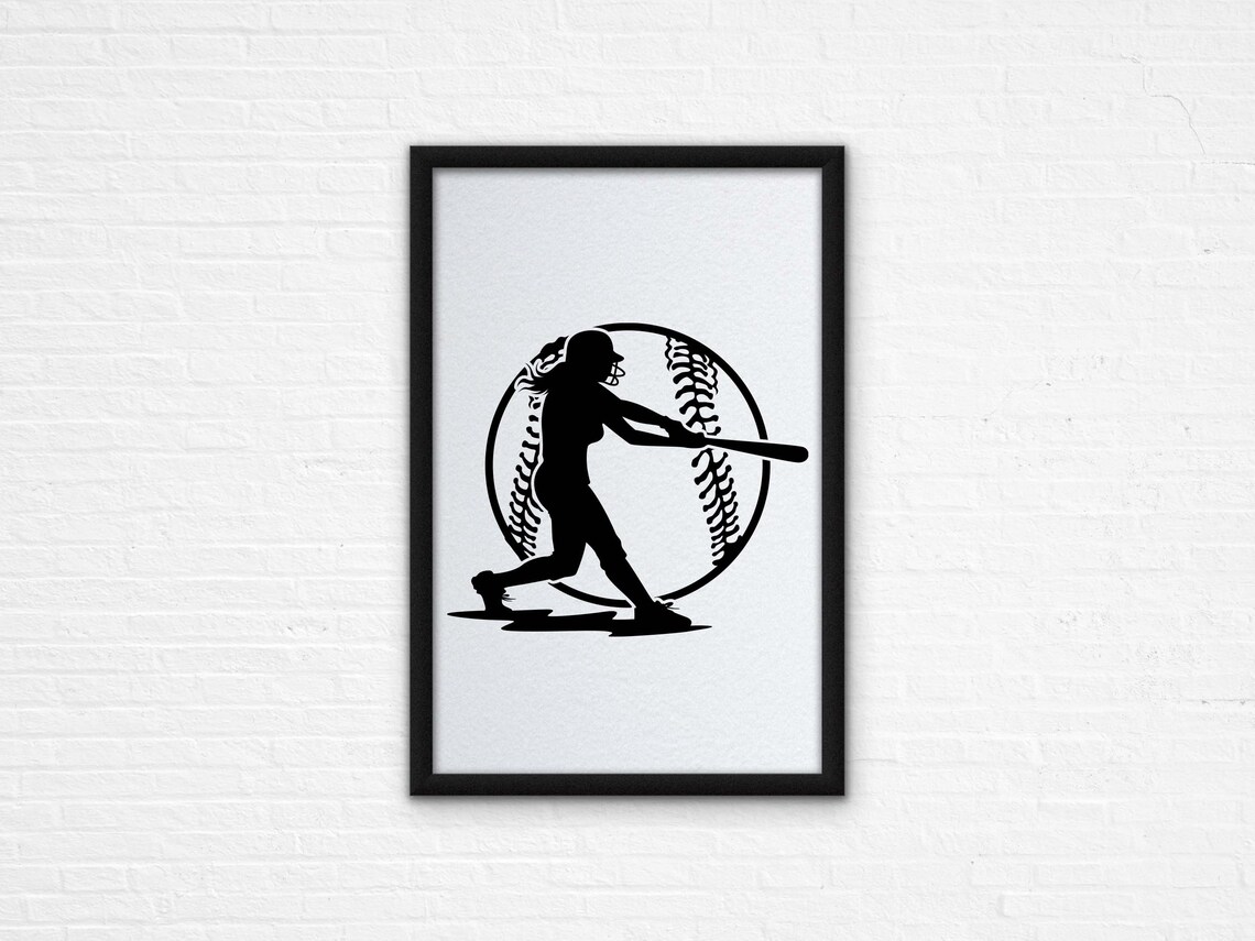 Softball Player Svg| Softball Love Svg| for Her Softball Svg| Softball ...