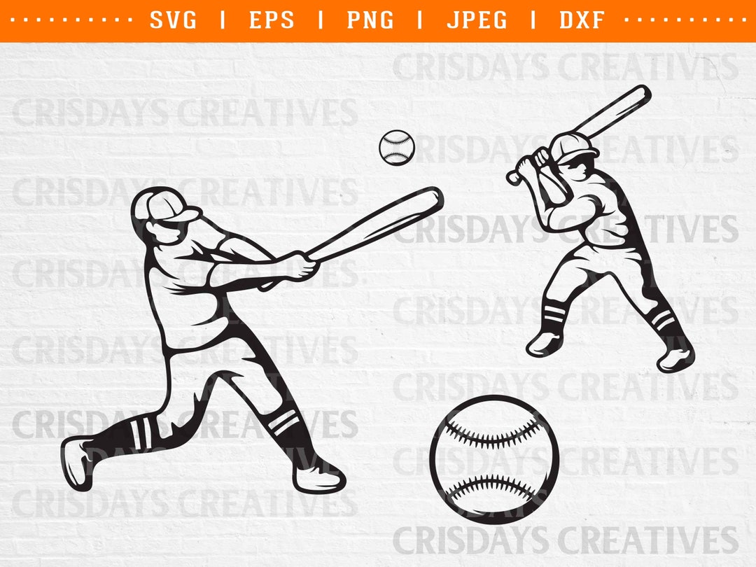 Baseball Svg, Baseball Png, Baseball Player Svg, Baseball Bat Svg ...