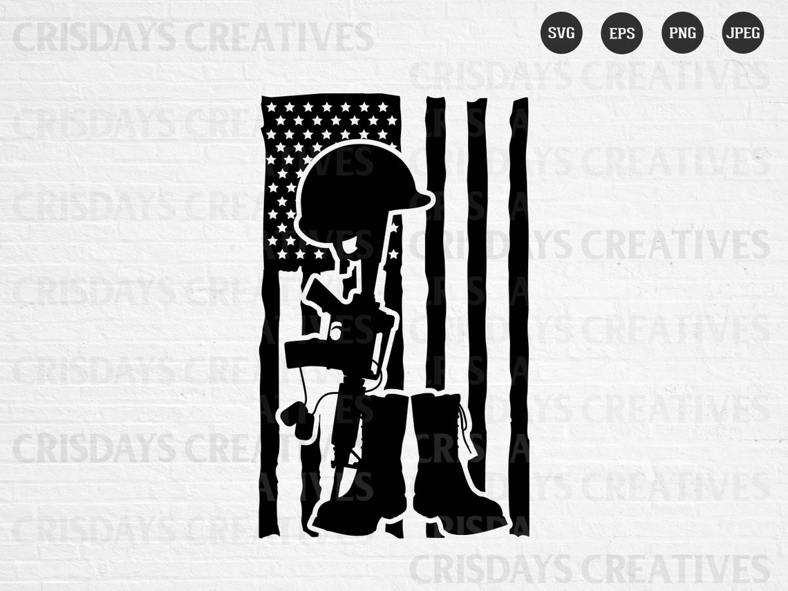 US Soldier Svg| American Soldier SVG| Hero Soldier Svg| Combat Boots ...