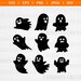 Halloween Bundle Svg| Ghost Svg| Cute Ghost Svg | Halloween Svg| Spooky ...