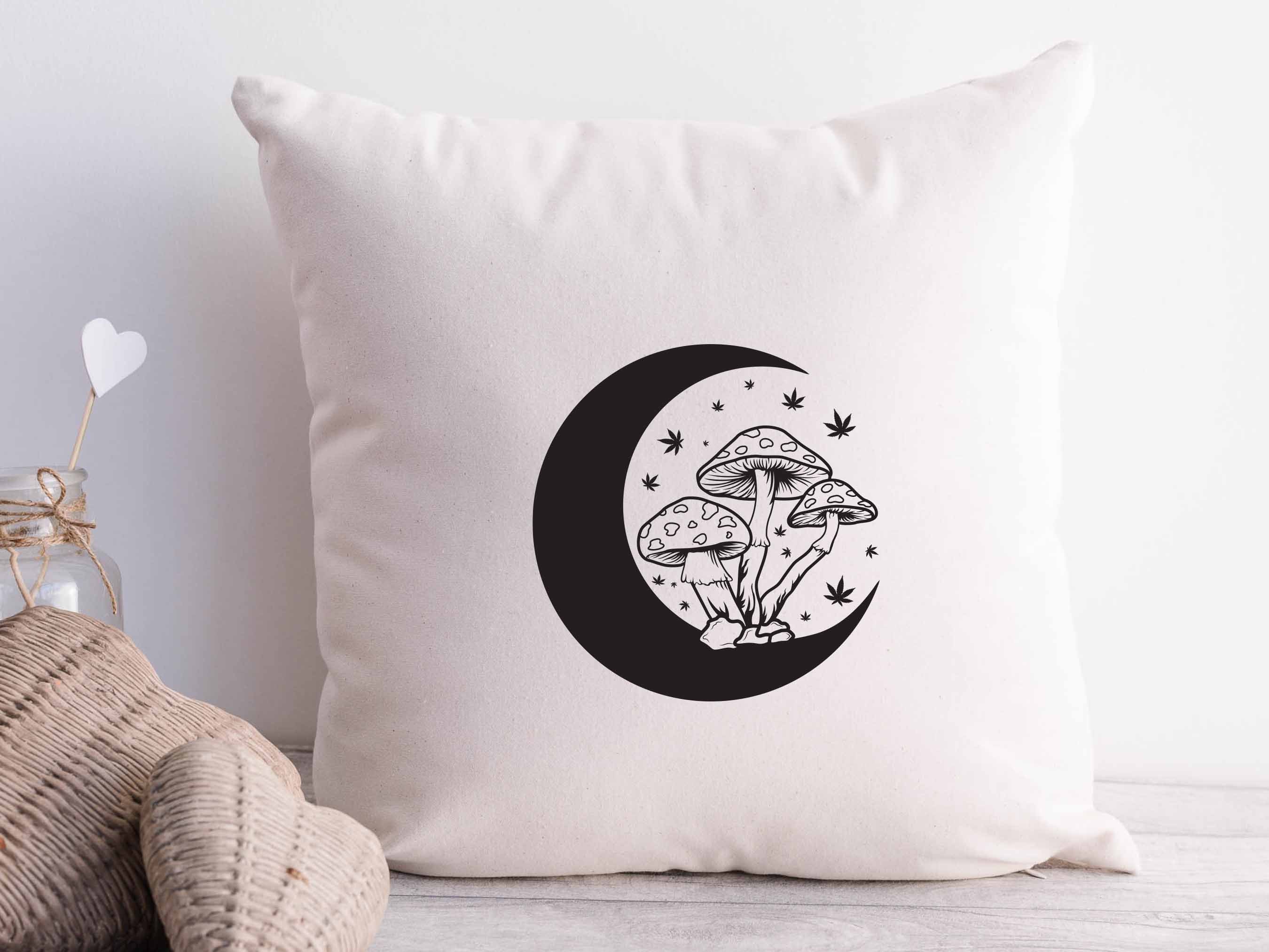 Moon Mushroom Svg Weed Svg Cannabis Svg 420svg Mushroom - Etsy Australia