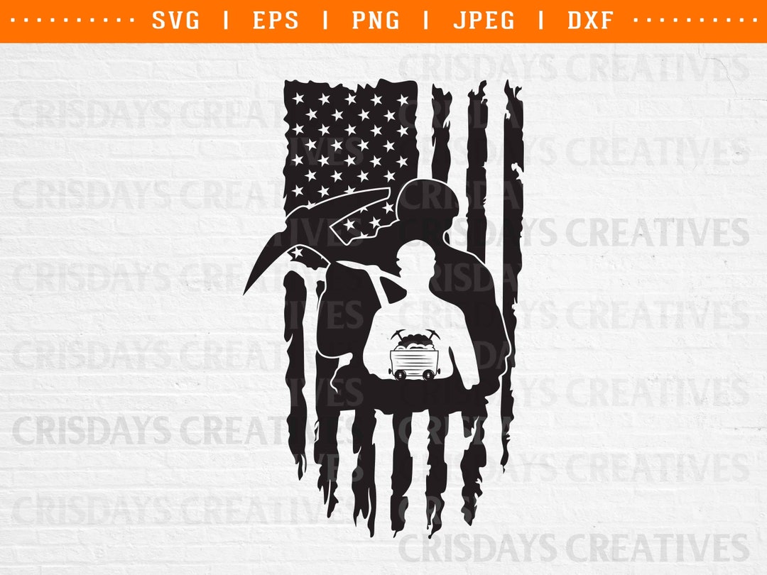 Mining Svg, Miner Svg, Miner Flag Svg, Mining Flag Svg, Gold Mine Svg ...