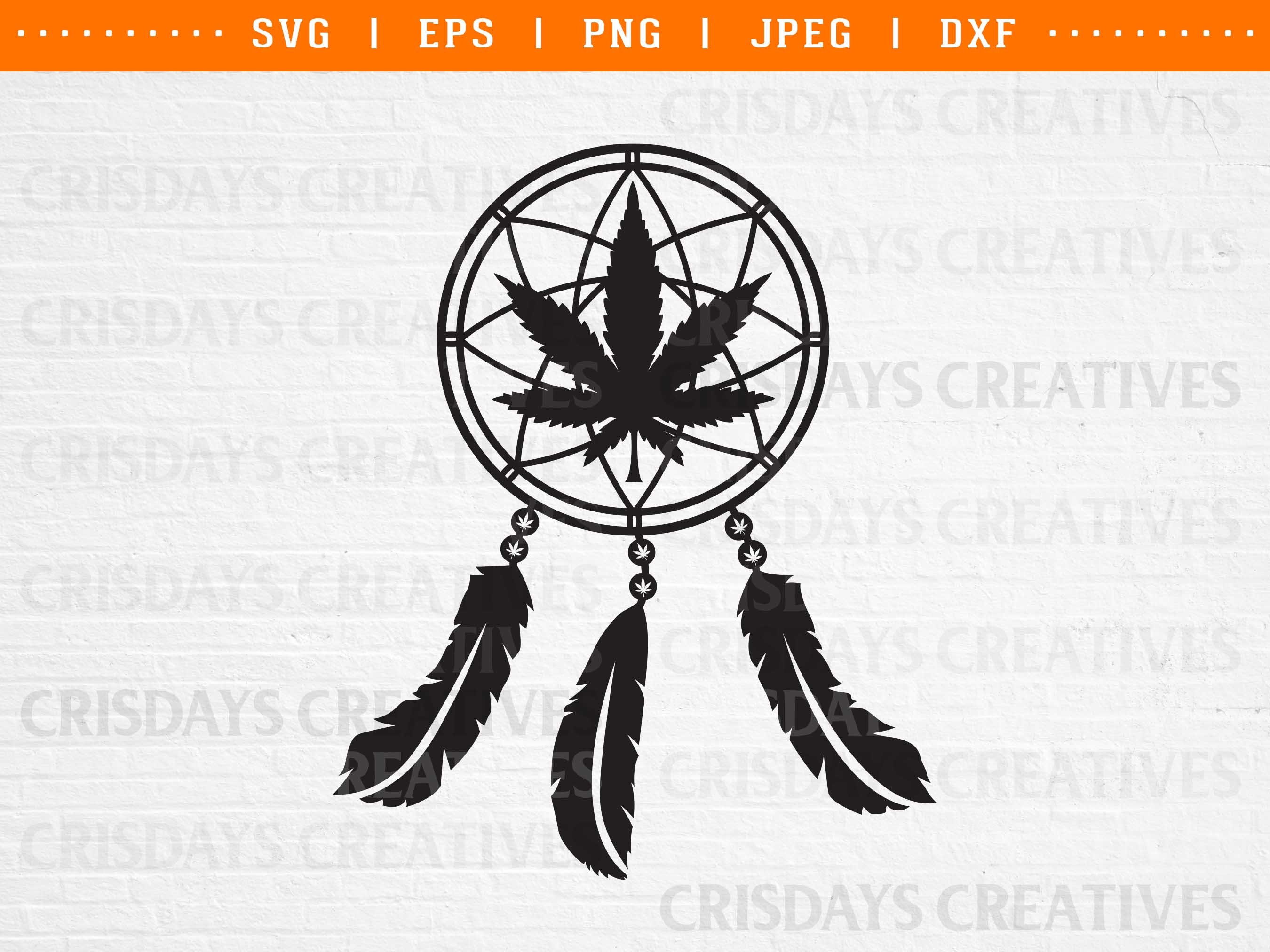 Weed Svg Cannabis Svg Dream Catcher Weed Svg Dope Catcher - Etsy