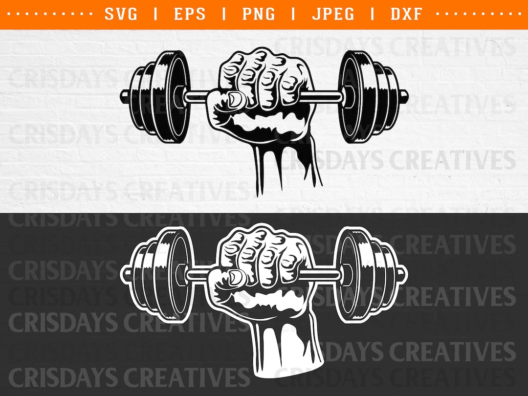 Hand Holding Dumbbell Svg, Barbell Svg, Gym Svg, Bodybuilding Svg, Dumbbell Svg, Sports Svg ...