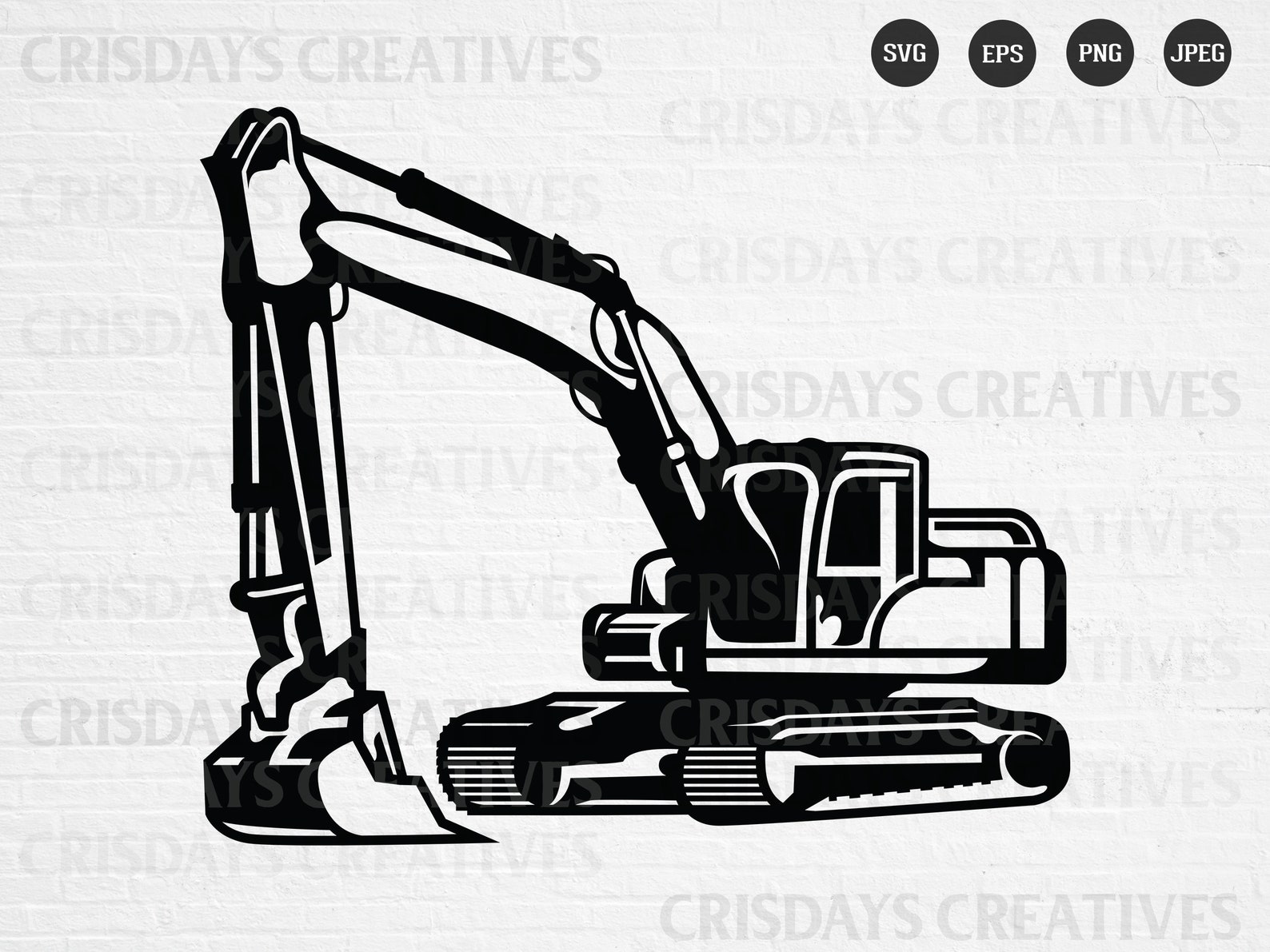 Construction SVG Excavator SVG Heavy Equipment Svg US - Etsy