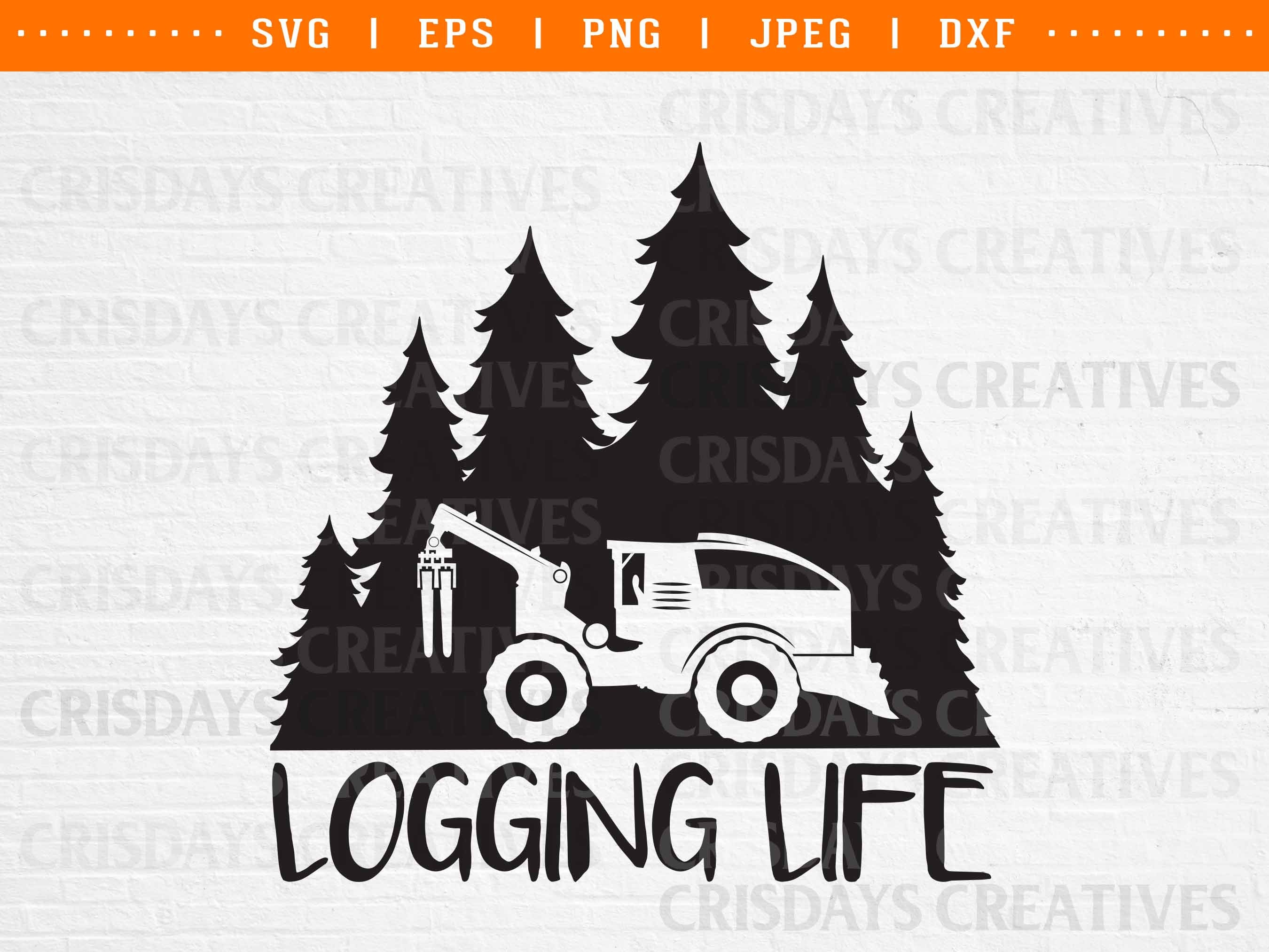 Log Skidder Svg Logging Life Svg Log Skidder Eps Logging - Etsy Canada