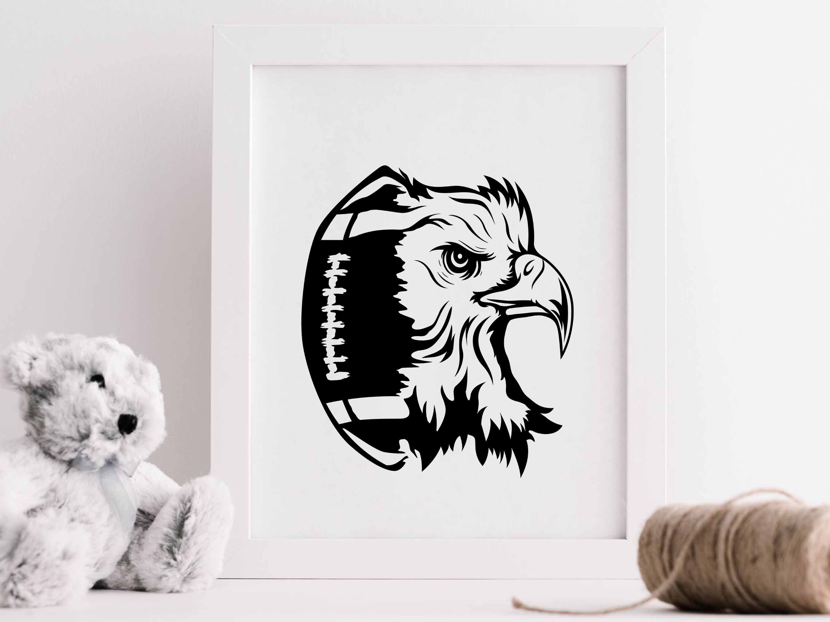 Football Eagles Svg Football Eagle Football Svg Eagles Svg - Etsy