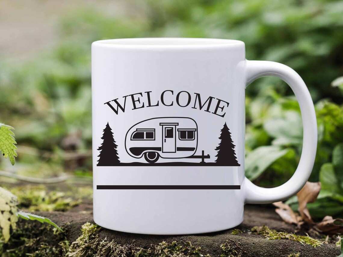 Camping Monogram Svg Camping Monogram Camping Svg Camping - Etsy