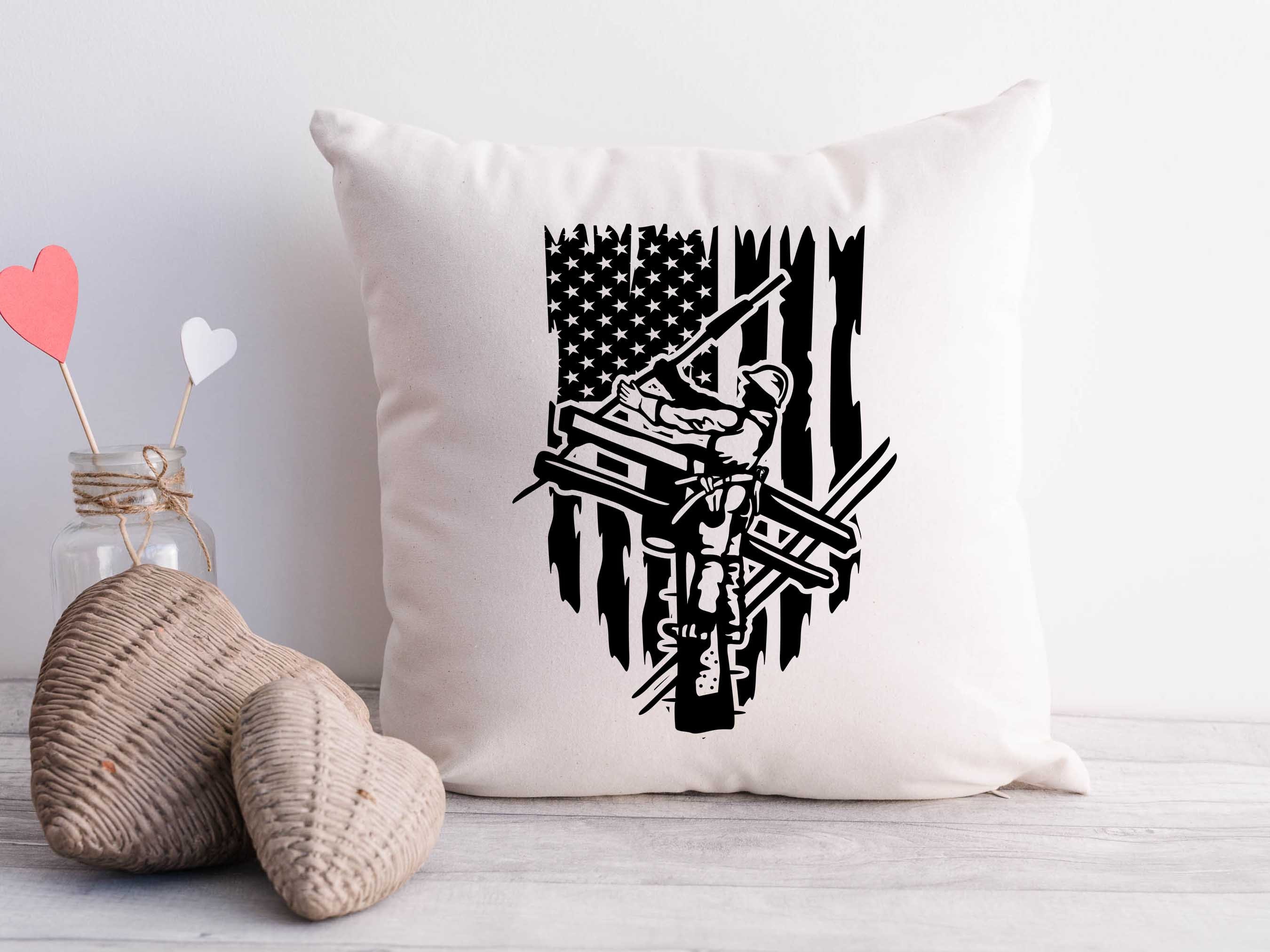 US Line Man Svg Power Line Man Svg US Electrician Svg Line - Etsy