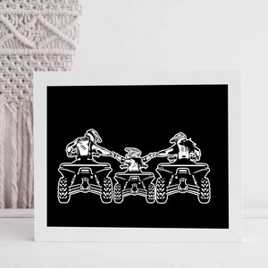 Atv Family Svg, Family Atv Svg,atv Svg Files for Cricut, Family Svg ...