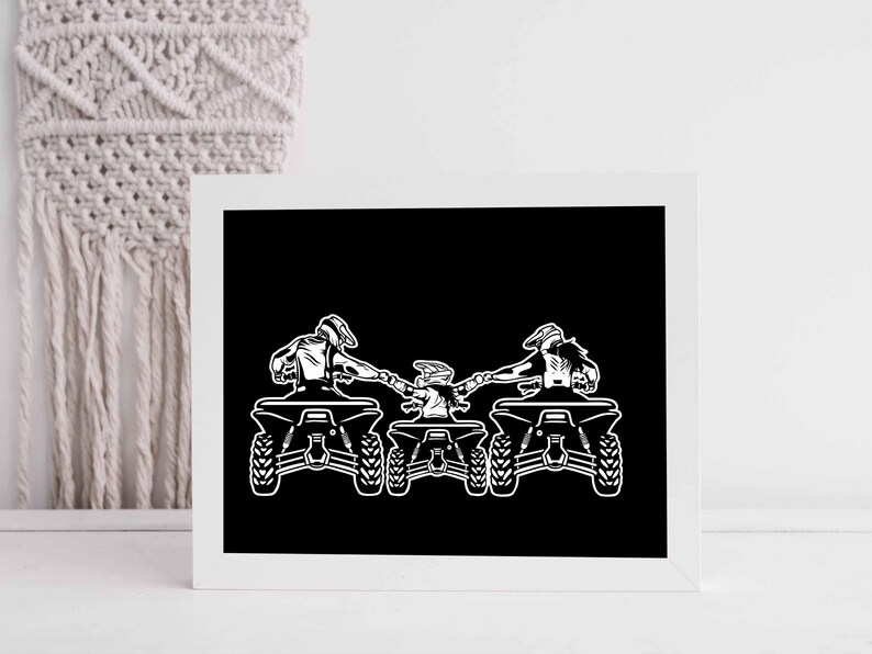 Atv Family Svg, Family Atv Svg,atv Svg Files for Cricut, Family Svg ...