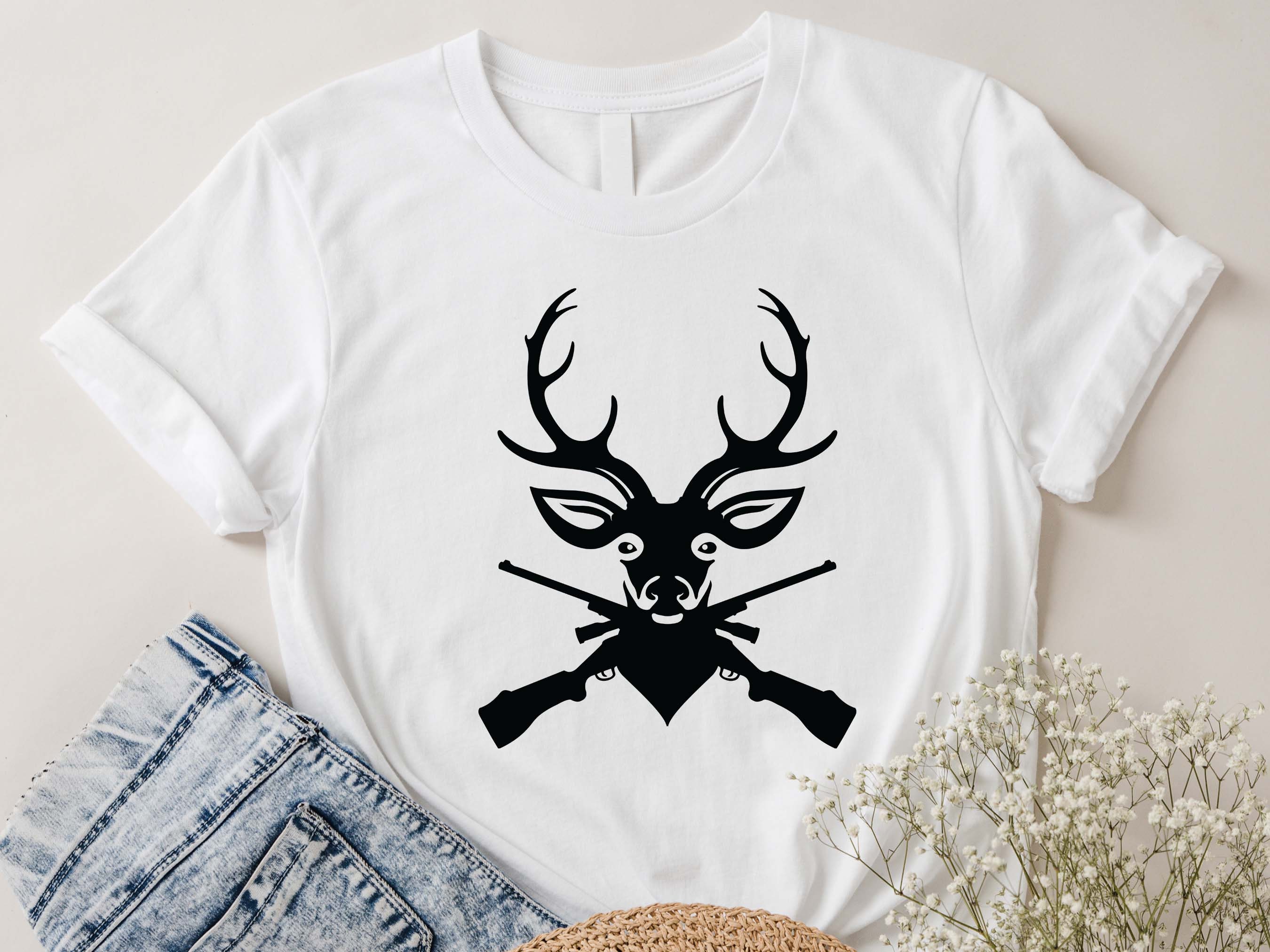 Deer Svg Deer Hunting Svg Rifle Svg US Deer Head Svg Deer - Etsy