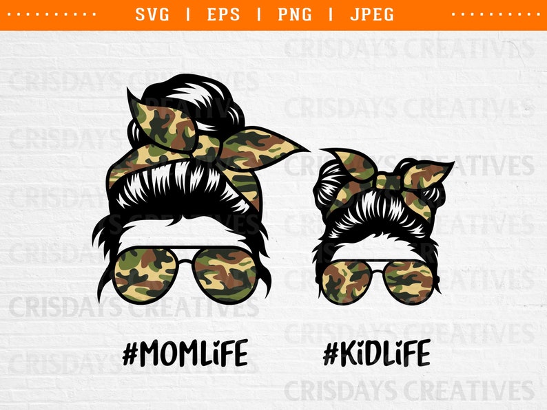 Mom Life Kid Life Svg Mom Life Tumbler Wrap Svg Messy Bun - Etsy