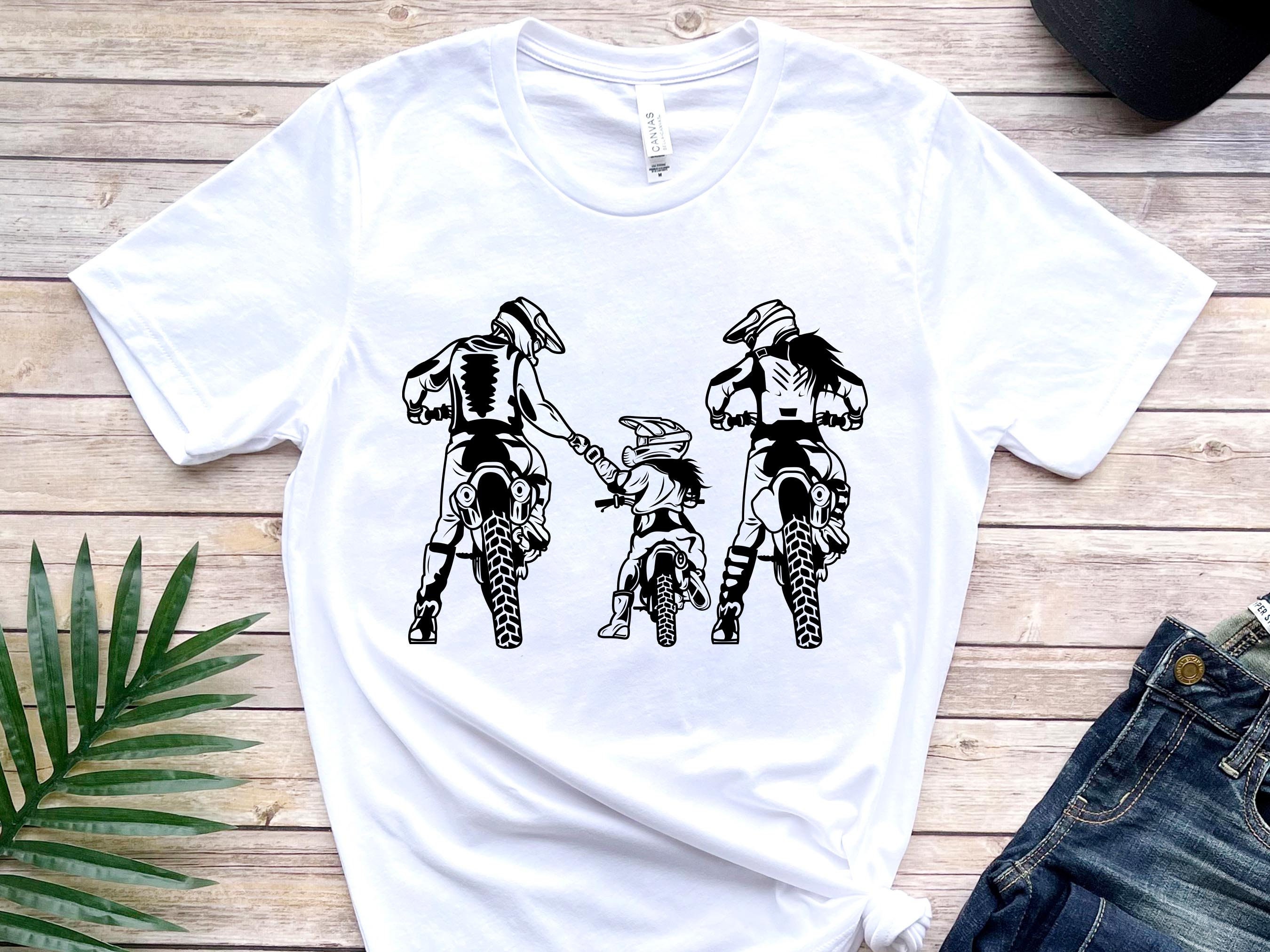 Family Motocross Svg| Motocross Svg| Father, Daughter, Mom Motocross ...