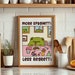 More Spaghetti Less Regretti Frog Print, Retro Diner Poster, Retro ...