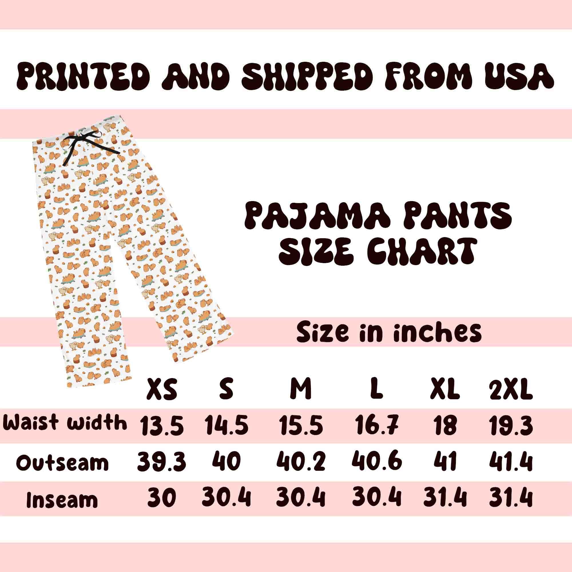 Axolotl Women's Pajama Pants, Cute Axolotl Pattern, Funny Animal ...