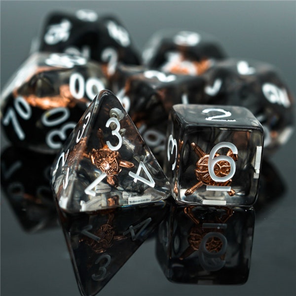 Clear Dice Set - Etsy