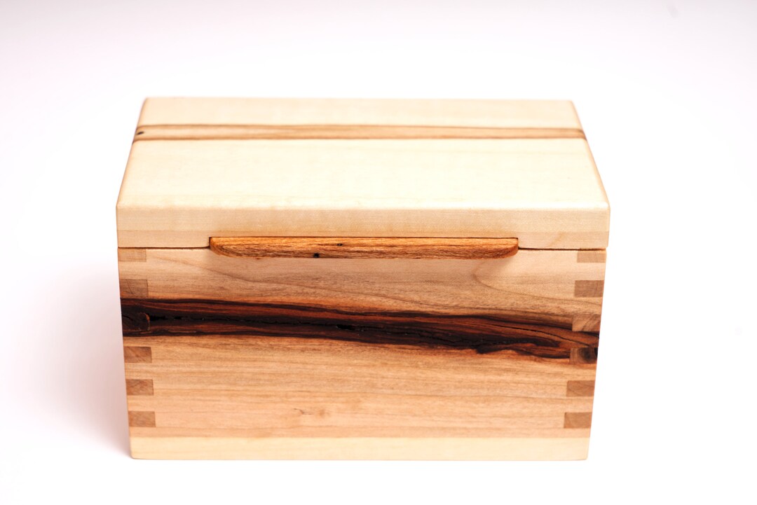 Ambrosia Maple Salt Box, Salt Cellar, Salt Pig, Artisan Made - Etsy