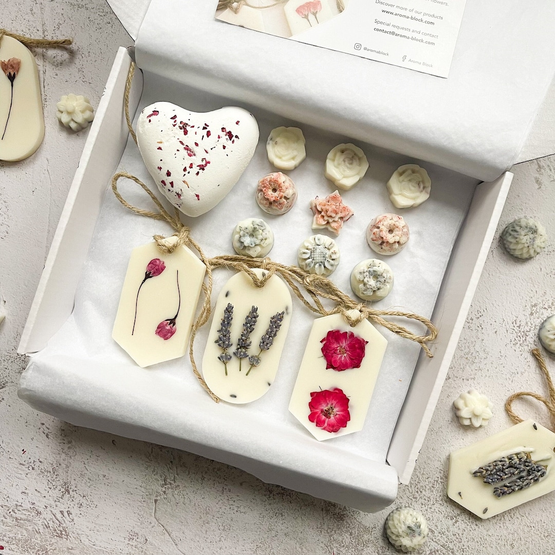 Natural Aromatherapy Gift Box, Holiday Spa Box, Birthday Gift Box ...