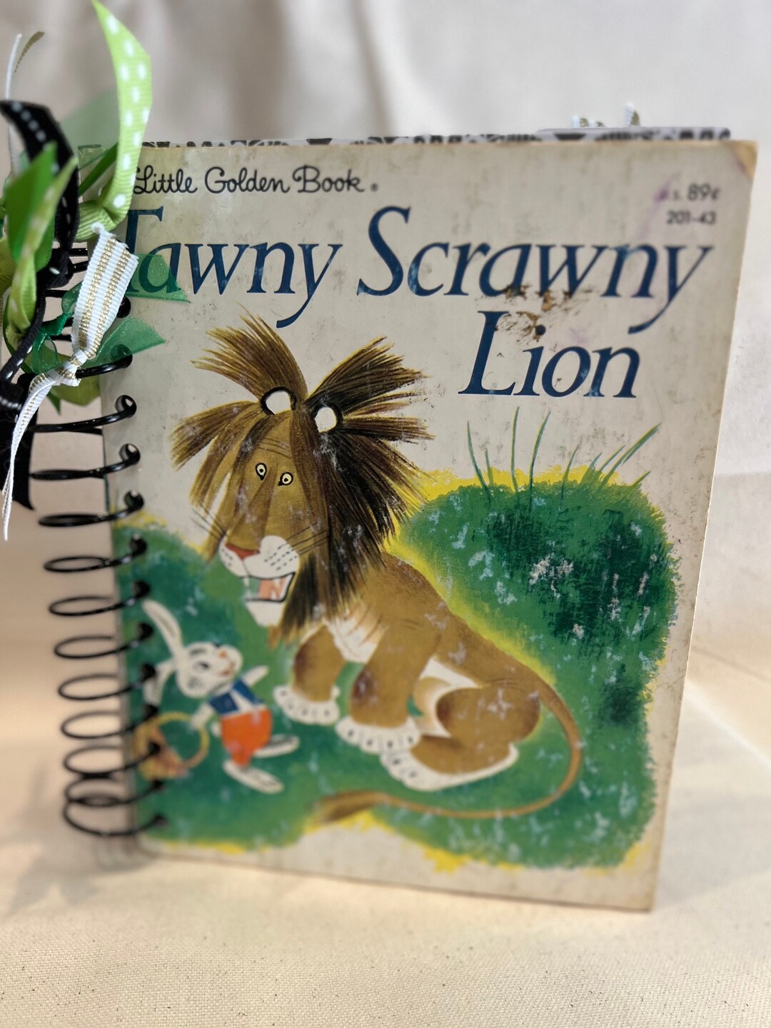 Little Golden Book Journal and Memory Keeper - Tawny Scrawny Lion - Etsy