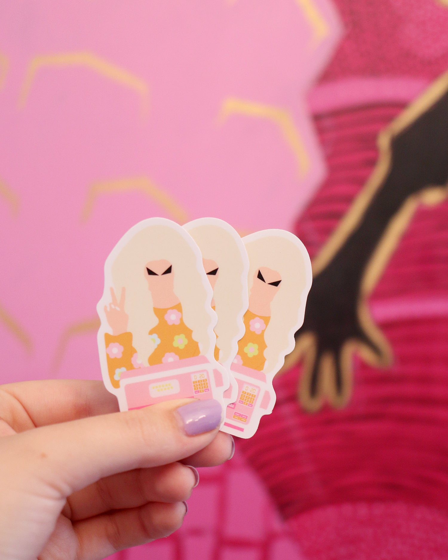 Trixie Mattel Sticker Easy Bake Oven - Etsy