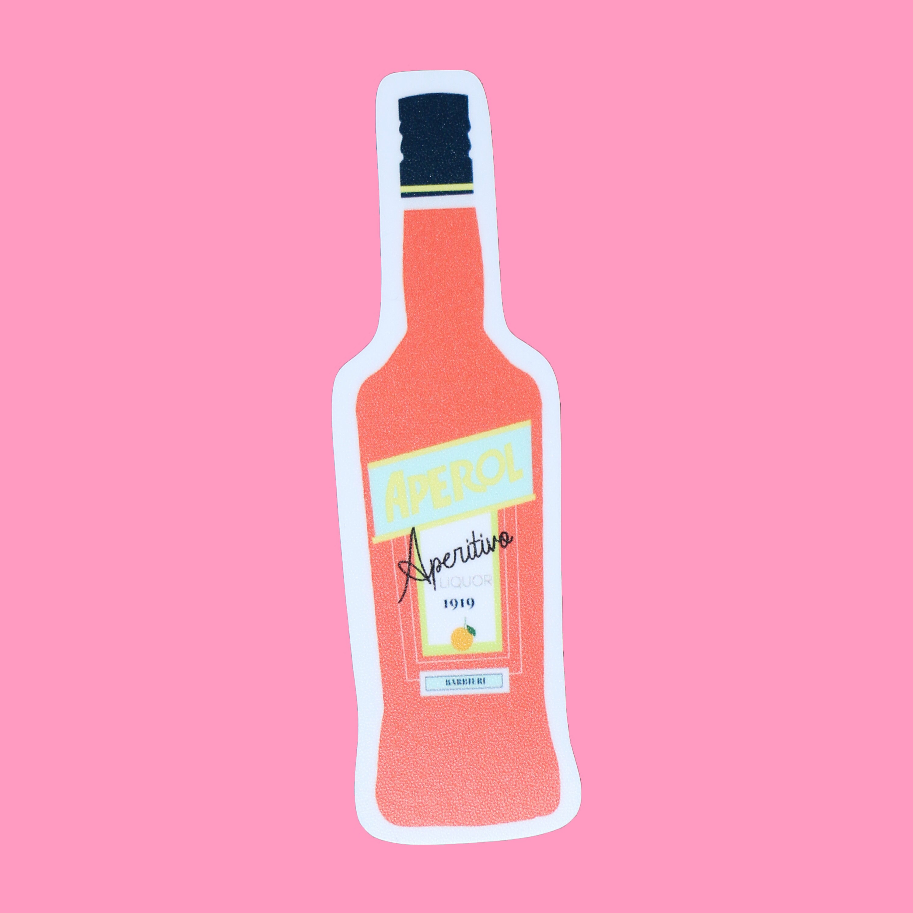 Aperol Spritz Bottle Sticker - Etsy