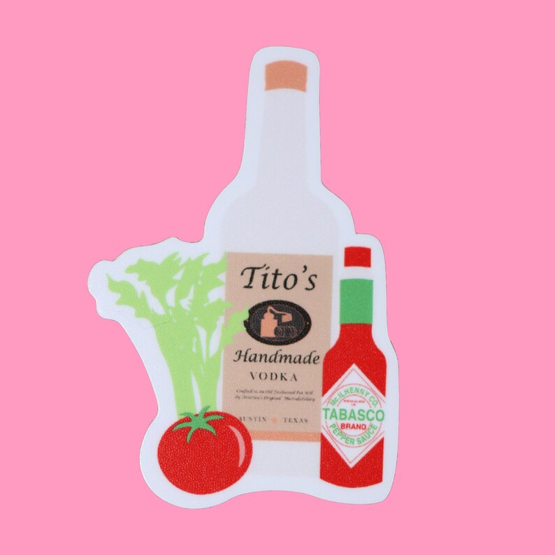 Bloody Mary Sticker - Etsy