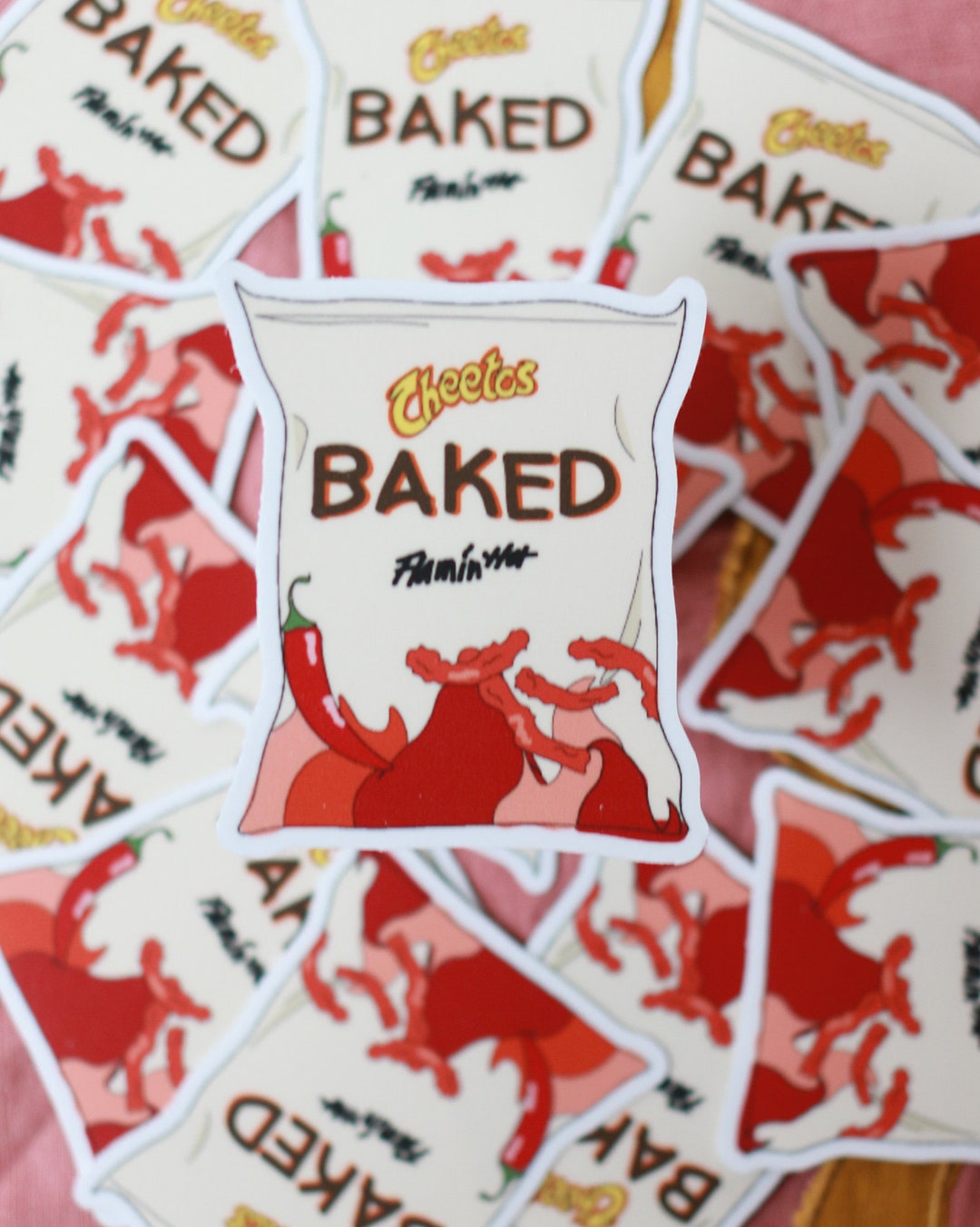 Flaming Hot Cheetos Sticker - Etsy