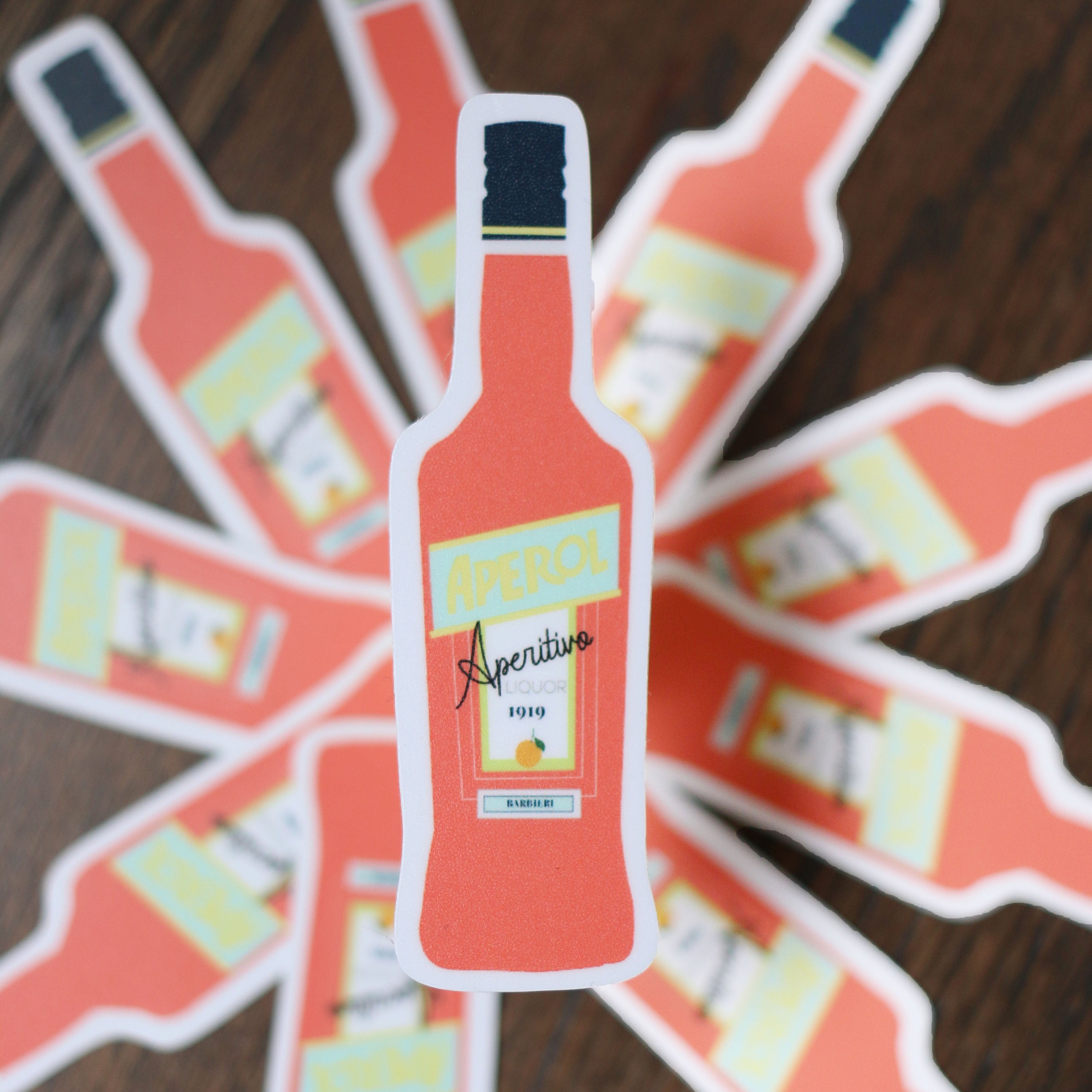 Aperol Spritz Bottle Sticker - Etsy