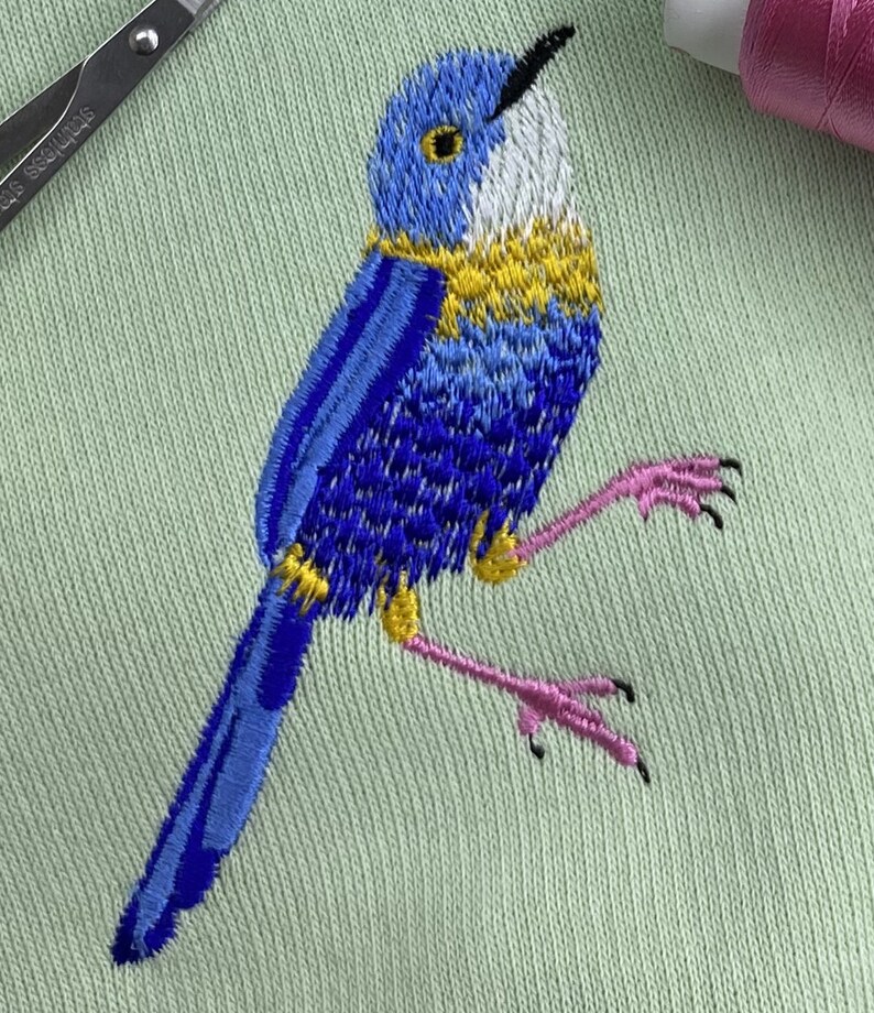 Bird Machine Embroidery Design. Machine Embroidery. Bird Embroidery ...