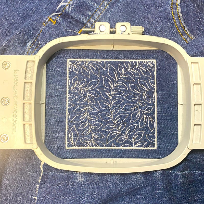 Sashiko Tree - Etsy