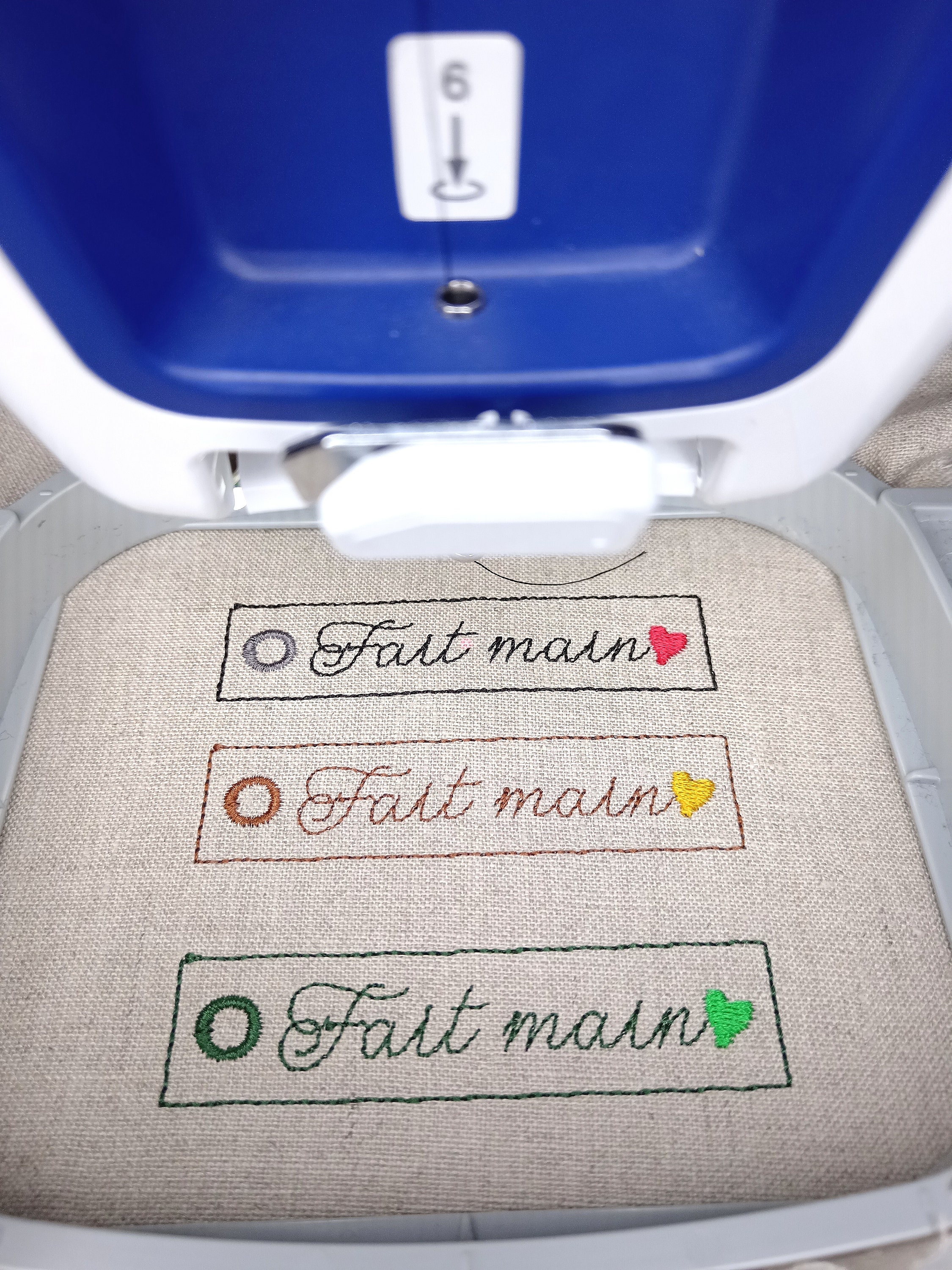 Machine Embroidery Design in the Hoop Handmade Hanging Tag. Digital ...