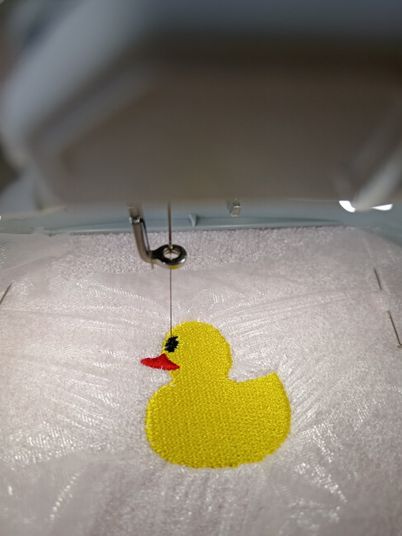 Little Rubber Ducky 3 Size -machine Embroidery Design,bath Time Rubber ...