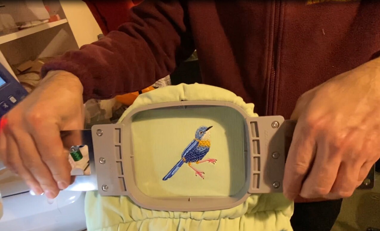 Bird Machine Embroidery Design. Machine Embroidery. Bird Embroidery ...