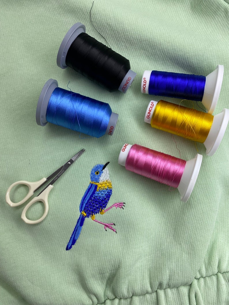 Bird Machine Embroidery Design. Machine Embroidery. Bird Embroidery ...