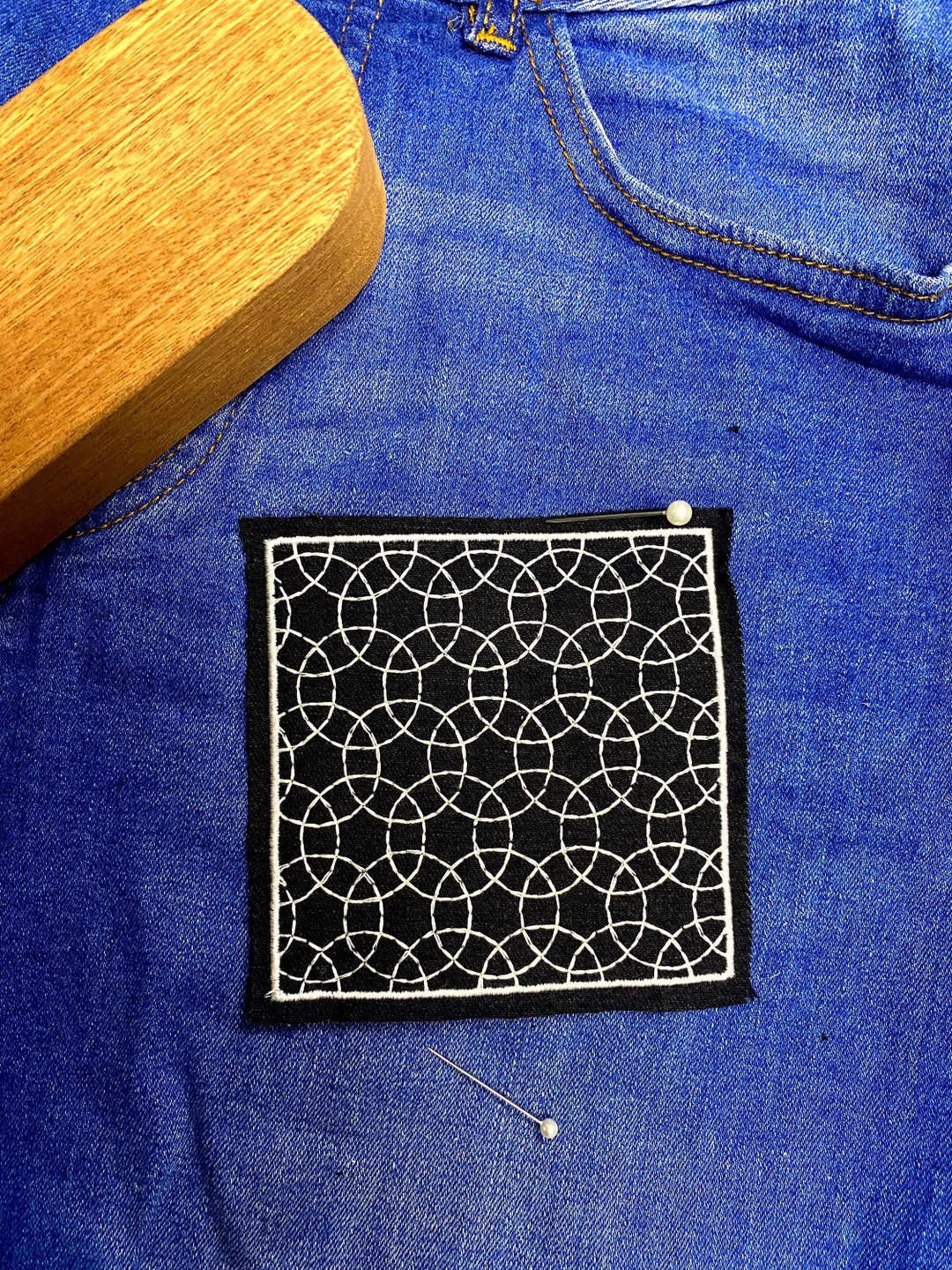 Sashiko Boro Quilting Square Machine Embroidery File Design 4x4 Inch ...